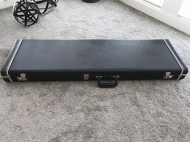 Fender G&G Tolex P Bass Case Black/black | Reverb