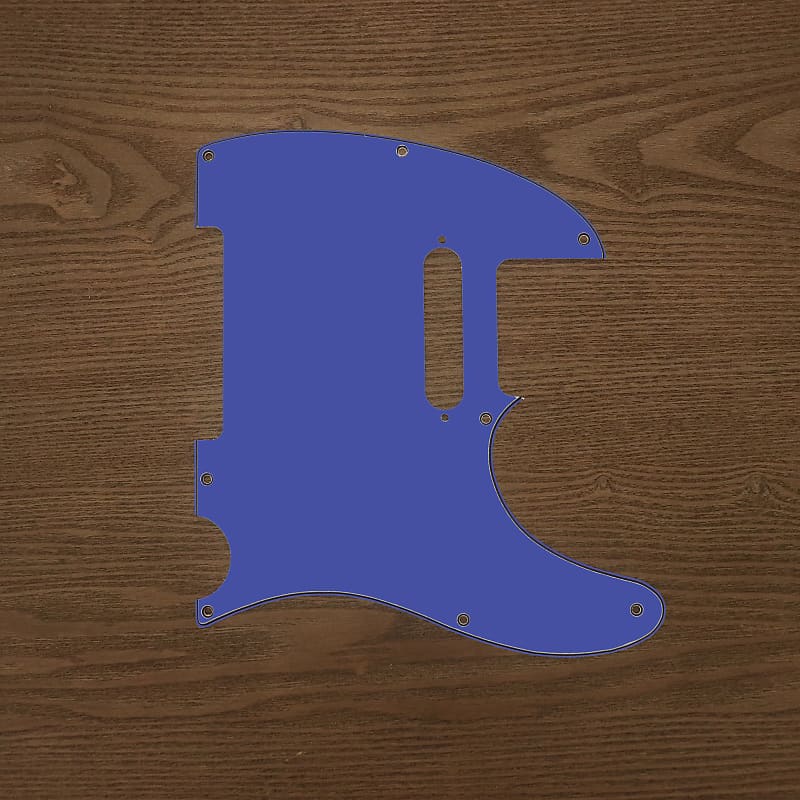 Blue Purple Telecaster style Pickguard 2021 by | Reverb
