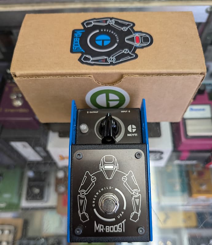Greenchild Mr. Boost Clean Boost Pedal | Reverb