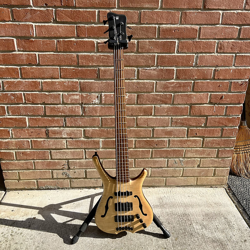 Warwick Infinity - Natural Oil finish Ovangkol/Flamed Maple | Reverb