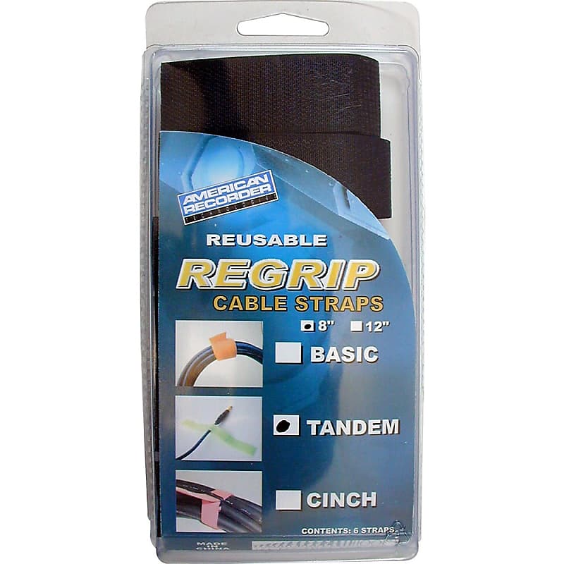 American Recorder Technologies ReGrip Reusable Cable Strap | Reverb