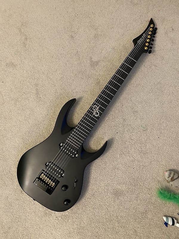 Solar Guitars A1.7C Evertune - CARBON BLACK MATTE | Reverb Australia