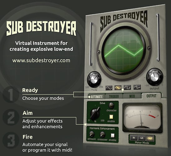 JST Sub Destroyer (Download) | Reverb