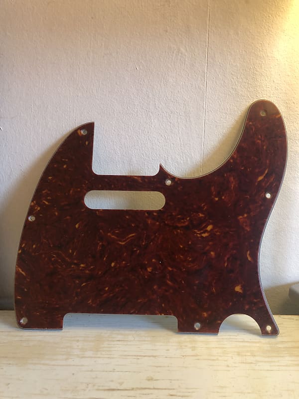 8 Hole Telecaster Pickguard in Tortoiseshell by WD Custom | Reverb