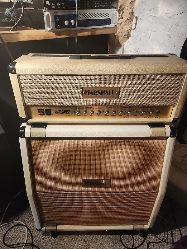 Marshall jcm 2000 dsl 100 watt head and Marshall 4x12 cabinet | Reverb