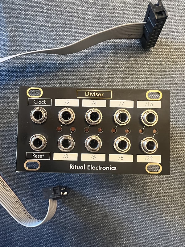 Ritual Electronics Diviser Clock Divider (Intelljel 1U) | Reverb