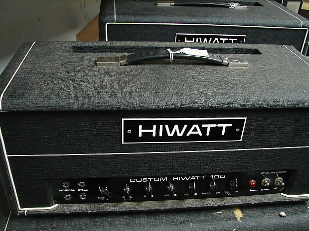 HiWatt DR 103 1974 Black | Reverb UK