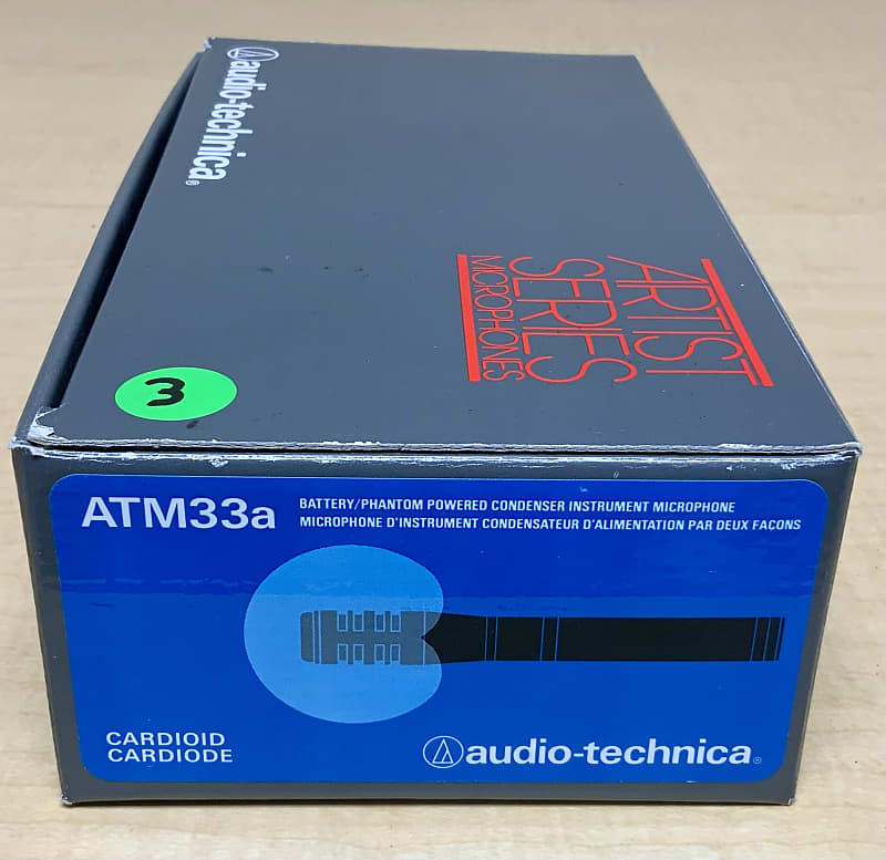 Audio-Technica ATM33a 2000s - Dark Gray | Reverb