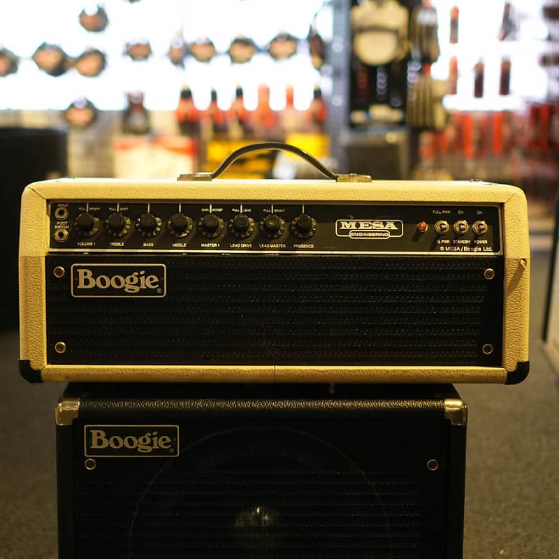 Mesa Boogie Mark II B 60/100 Watt White Tortex w/Long Head | Reverb