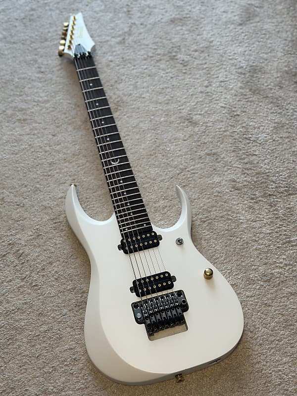 Ibanez RGD2127Z - Pearl White - Custom Shop | Reverb
