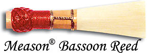 Meason 501 Bassoon Reed, Medium Hard | Reverb