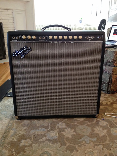 Vintage Sound Super Rever Vintage 40 2013 Black and Silver | Reverb