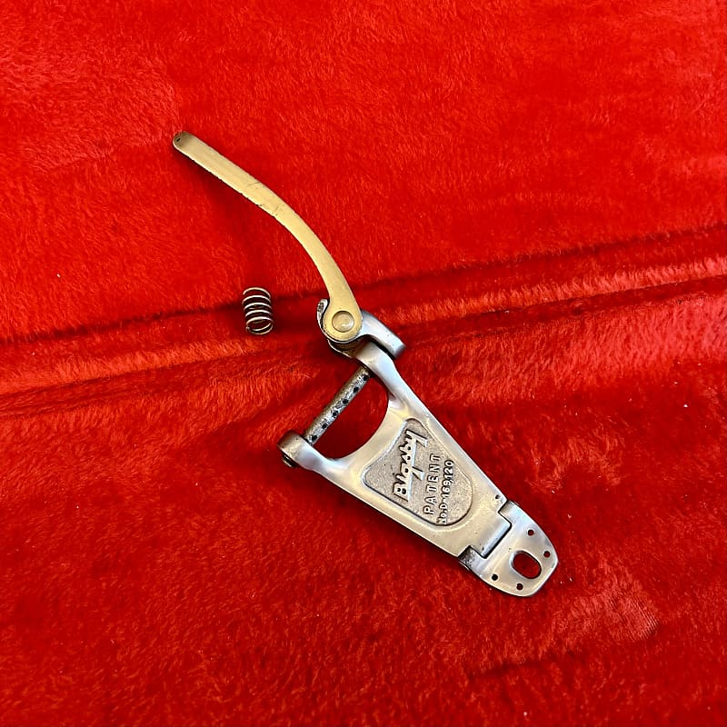 Bigsby B3 vibrato tailpiece 1950’s - Aluminum original | Reverb