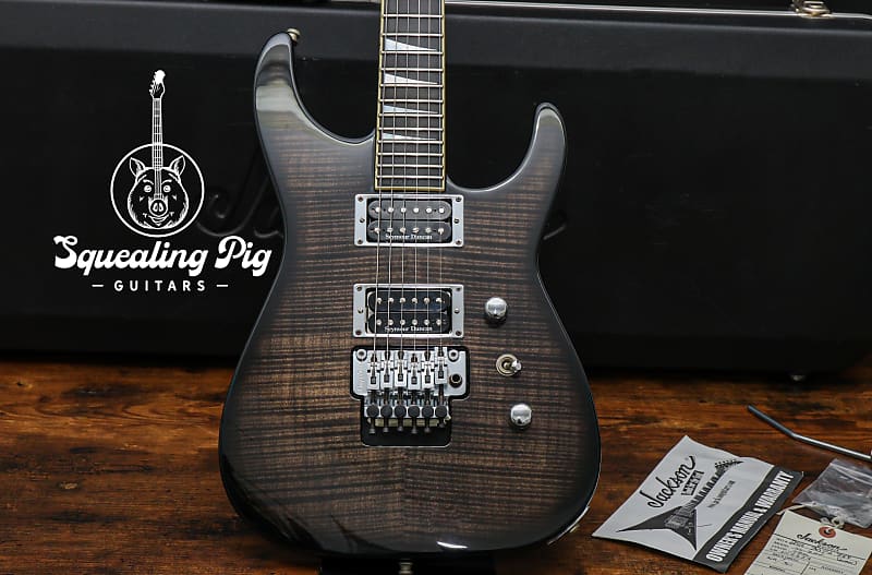 JACKSON USA Select Series SL2H-MAH Soloist "Transparent Black | Reverb