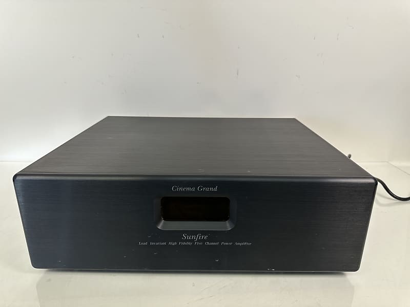 Bob Carver Sunfire Cinema Grand Power Amplifier | Reverb