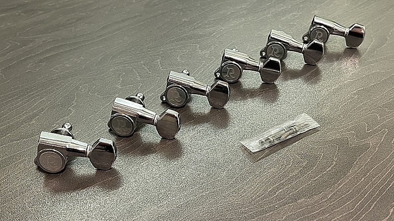 B.C. Rich Chrome 'R' Logo Vintage Gotoh Tuners 1980's | Reverb