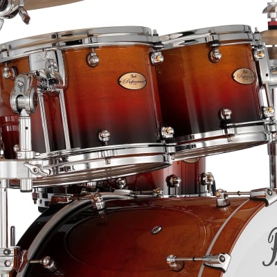 Pearl Reference One 4-PC Shell Pack in Cherry Amber Fade | Reverb