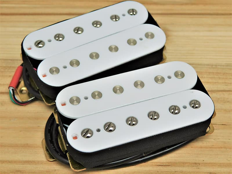 Guitar Madness Hot Rod Humbucker Set Vintage 7.8k, Bridge 15k | Reverb
