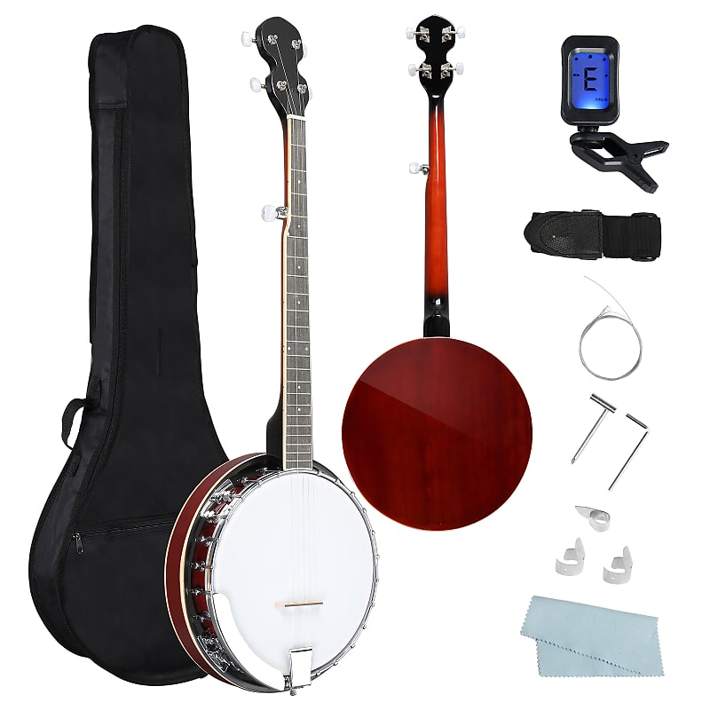 Full Size 5 String Right Handed Banjos Set with Closed Solid | Reverb