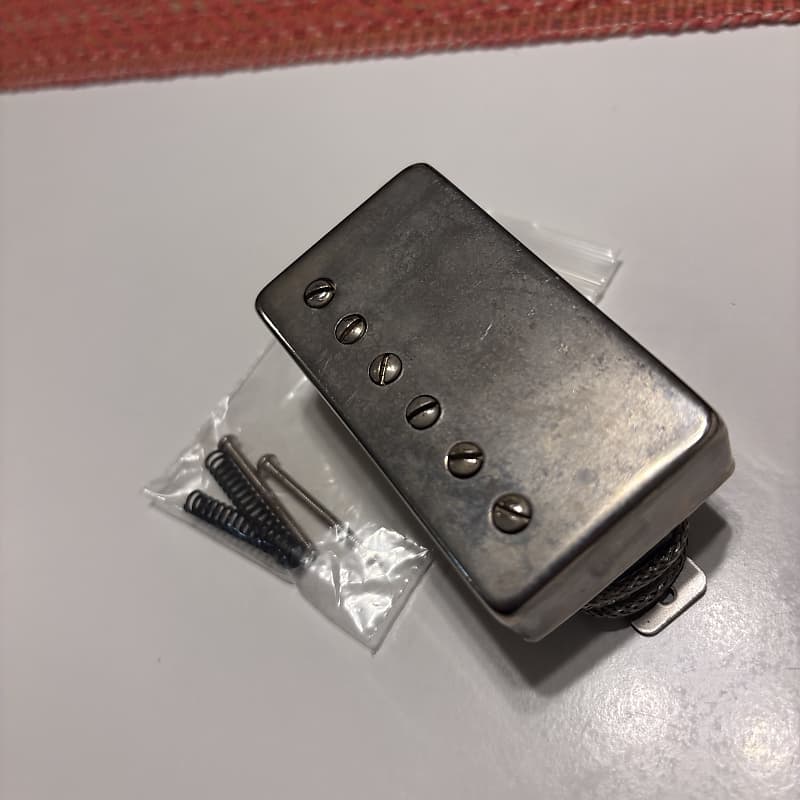 StewMac Golden Age pickup Bridge humbucker nickel cover | Reverb