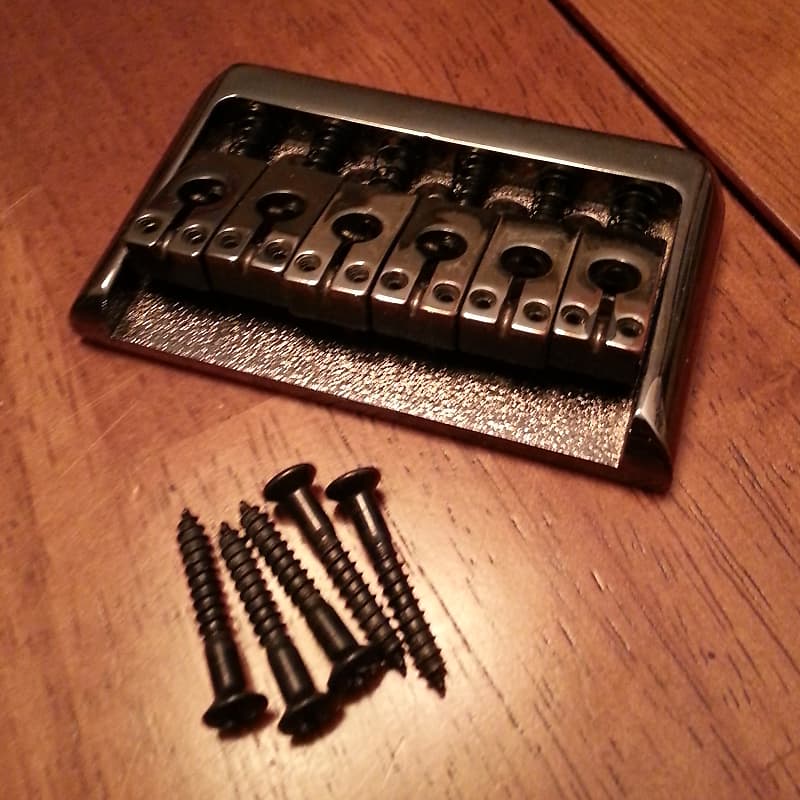 PRS String Through Bridge - Black Chrome Mark Holcomb | Reverb