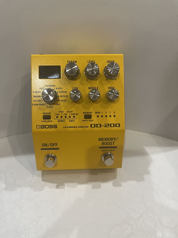 Boss OD-200 Overdrive 2019 - Present - Orange | Reverb