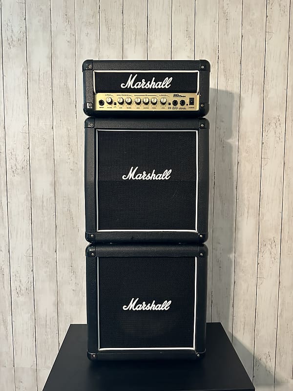 Marshall MG Series 15 MSII Mini Stack - Black & Gold | Reverb