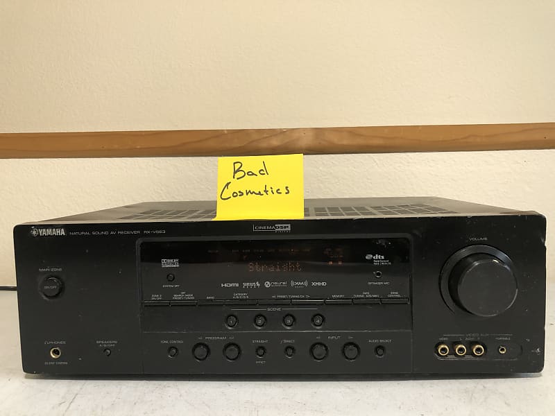 Yamaha RX-V563 Receiver HiFi Stereo HDMI Phono 5.1 Channel | Reverb