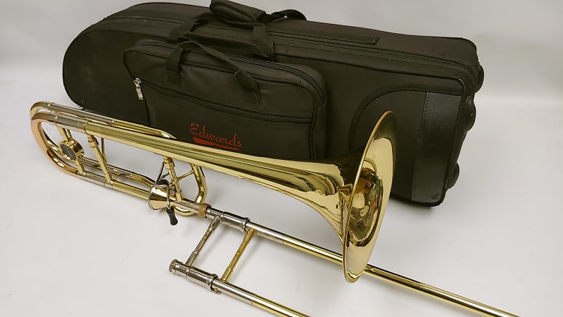Edwards T350-E Tenor Trombone with Axial Flow Valve T-BCN | Reverb
