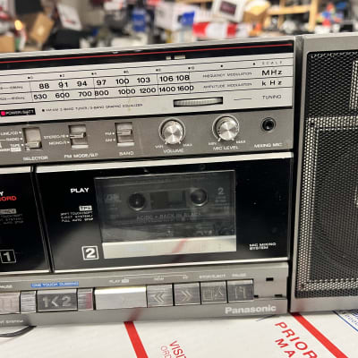 Panasonic RX CW50 1980 - Vintage Boombox Am / Fm Dual | Reverb