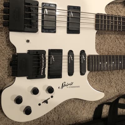 Steinberger Spirit Double Neck Mid 90’s - White | Reverb