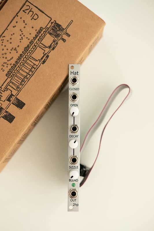 2hp 2hp Hat Cymbal Percussion Module 2022 | Reverb