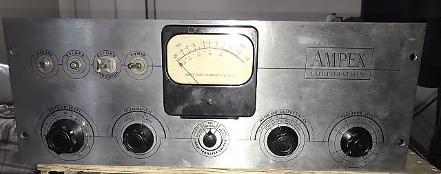 Ampex 350 Preamp & Pwr Supply Fully Functional | Reverb