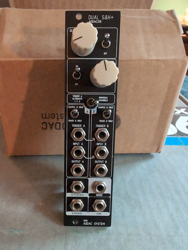 ADDAC System 215 Sample & Hold 2020s - black | Reverb