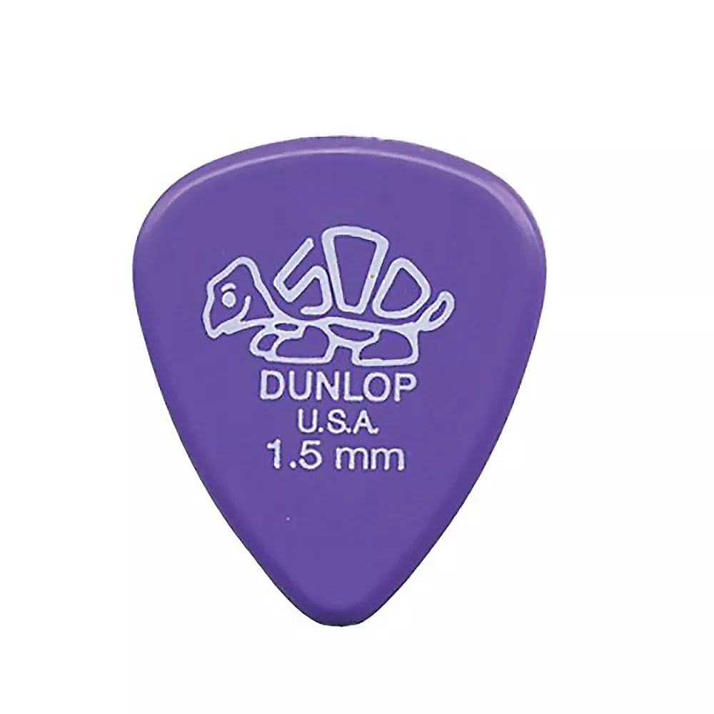 Dunlop 41P150 Delrin 500 Standard 1.50mm Guitar Picks | Reverb