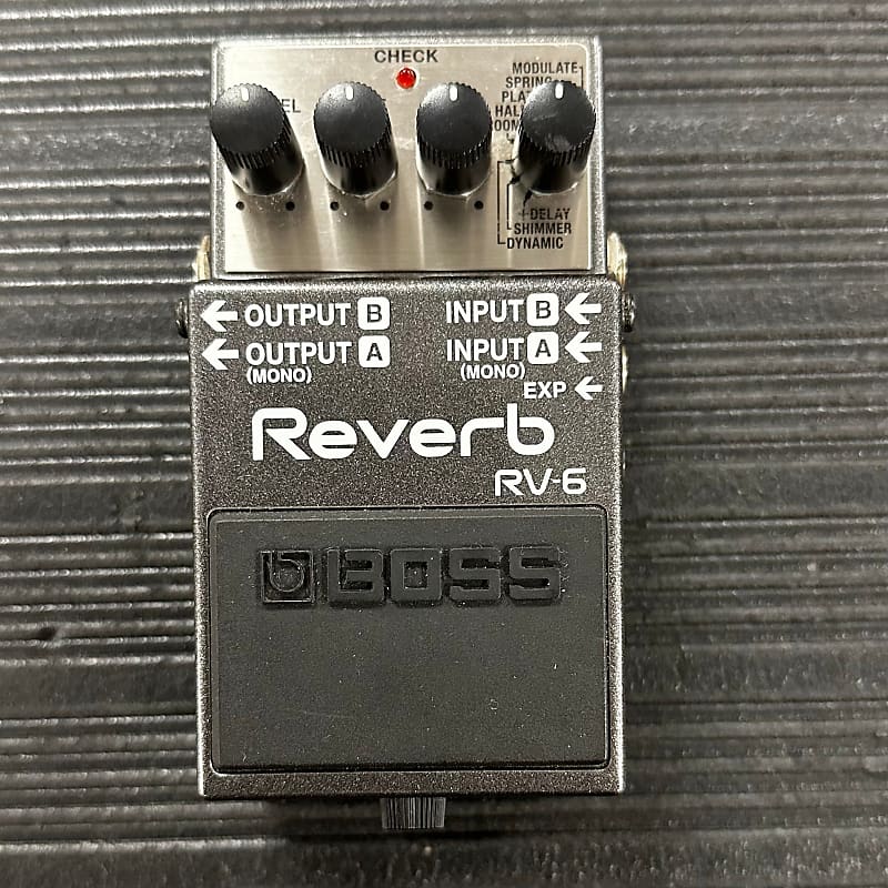 Used Boss RV-6 Reverb Pedal TSS3324 | Reverb