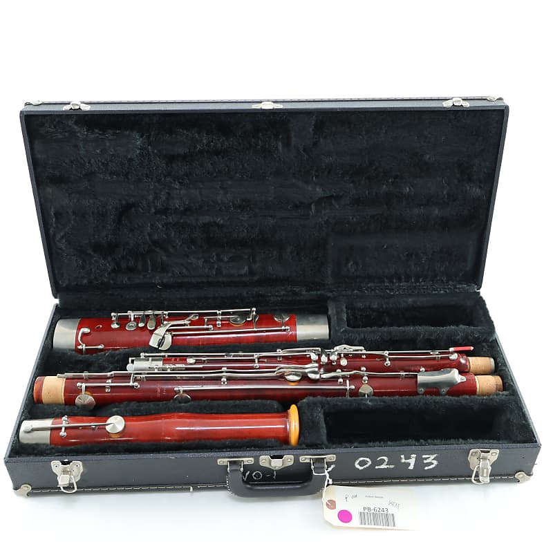 Josef Puchner Original Bassoon from 1960s SN 6243 FRESH | Reverb