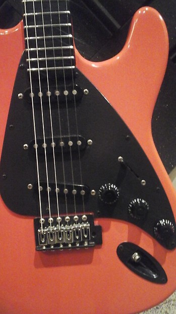 Custom Strat style Orange | Reverb