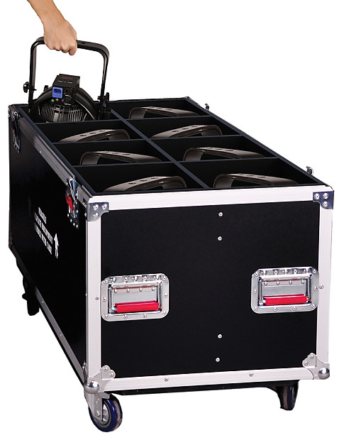 12mm Tour Style case for 8 LED PAR 64 Light Fixtures | Reverb