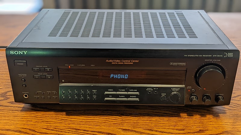 Vintage Sony STR-DE415 AM/FM Stereo Receiver - Dolby ProLogic | Reverb