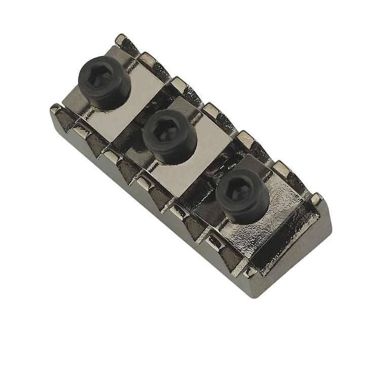 Authentic Floyd Rose Original Locking Nut - R3 / Black Nickel | Reverb