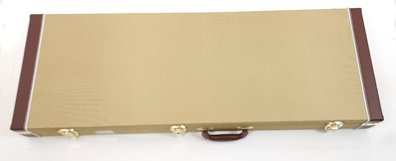 Gearlux Rectangular Electric Guitar Case Tweed | Reverb