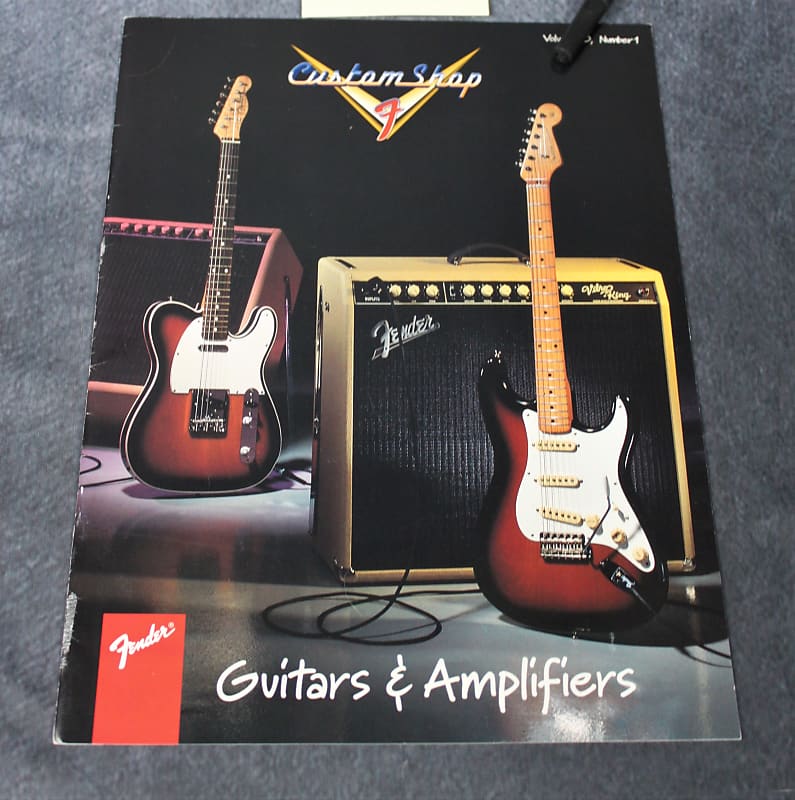 Fender 1996 Custom Shop Guitar and Amplifier Catalog, Volume | Reverb