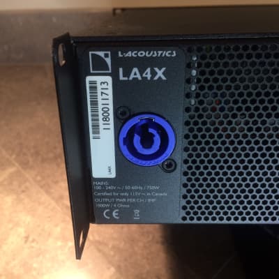 L-Acoustics LA4X 4-Channel Amplified Controller | Reverb