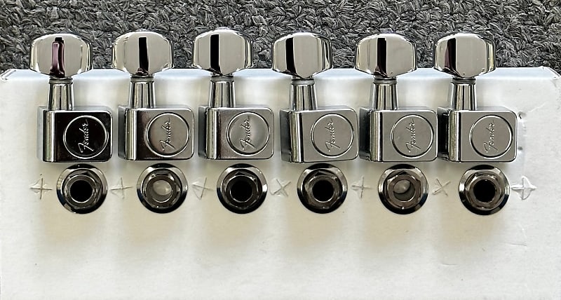 Fender Staggered Stratocaster/Telecaster Tuning Machines | Reverb