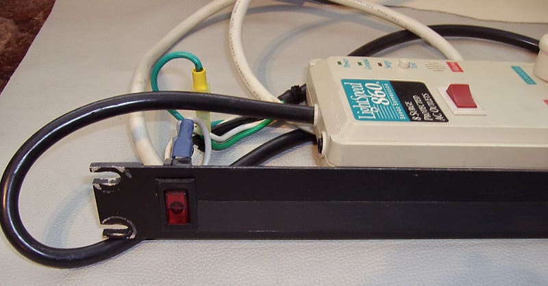 Lightspeed 860 Surge Suppressor with rack mount Master Power | Reverb