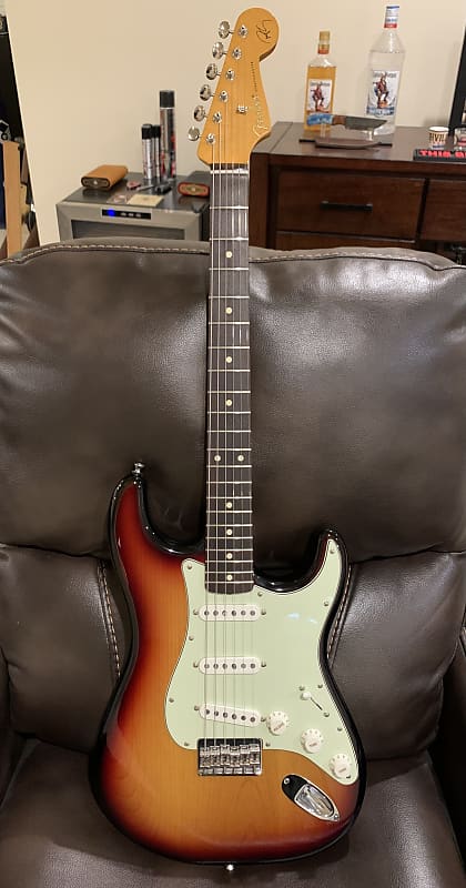 Fender Hardtail Stratocaster Partscaster - Sunburst | Reverb