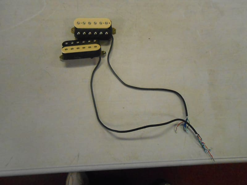 Pair gfs Zebra Humbuckers | Reverb