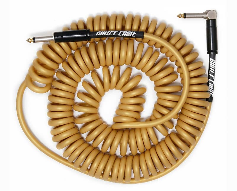 Bullet Cable BC-30CCSEA Premium Vintage 1/4" TS Coil | Reverb UK