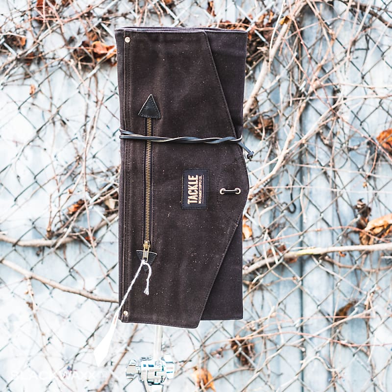 Tackle Instrument - Roll Up Stick Bag - Black | Reverb